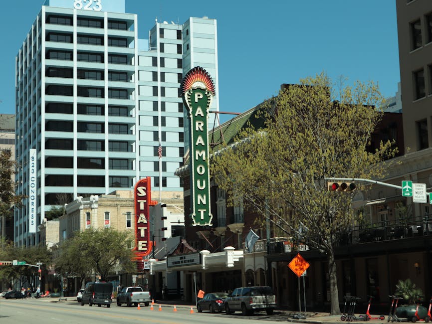 Paramount Theatre on Congress Avenue Austin