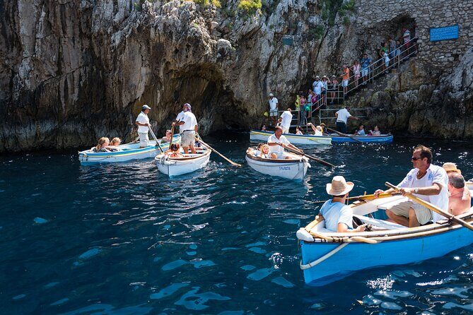 Blue Grotto and Capri Boat Tour with Aperitivo Swim and Snorkel - Discovering the Beauty of Capri by Boat