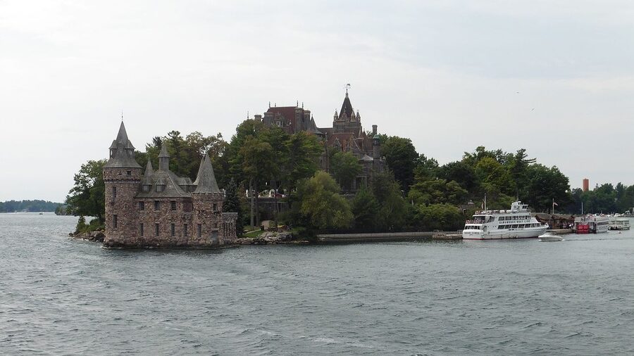 Boldt Castle Power House on Heart Island