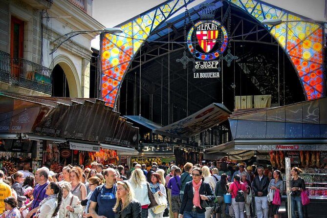 Boqueria and Santa Caterina Markets with Food and Tapas Private Walking Tour - Discovering Santa Caterina Market’s Unique Charm