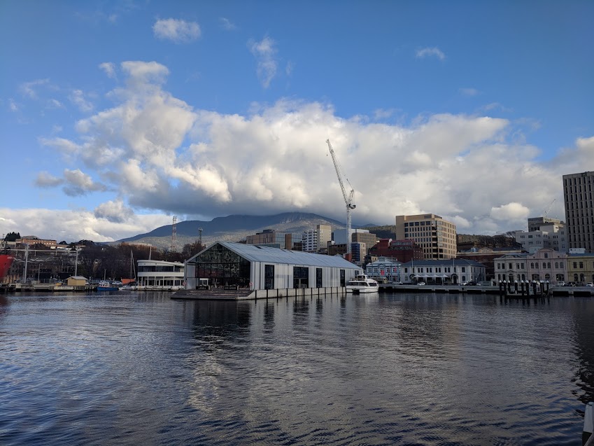 Brooke Street Pier Hobart MONA ferry departure point