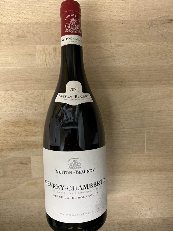 Gevrey-Chambertin AOC vineyard sign Burgundy Côte de Nuits