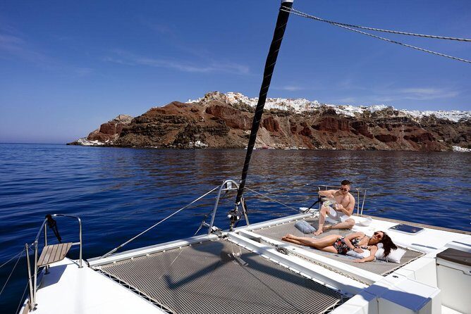 Caldera Cruise with Swim Stops, BBQ on board and drinks! - Who Will Love This Cruise?