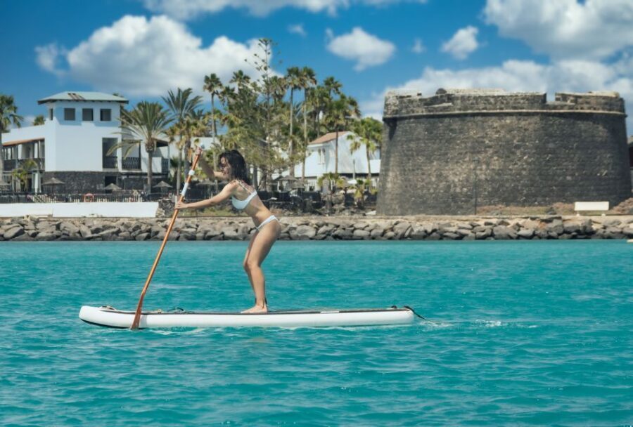 Caleta de Fuste: 1- Hour Stand Up Paddle Experience - Key Points