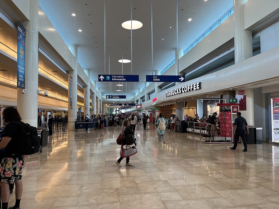Cancun International Airport Terminal 3 exterior in 2024