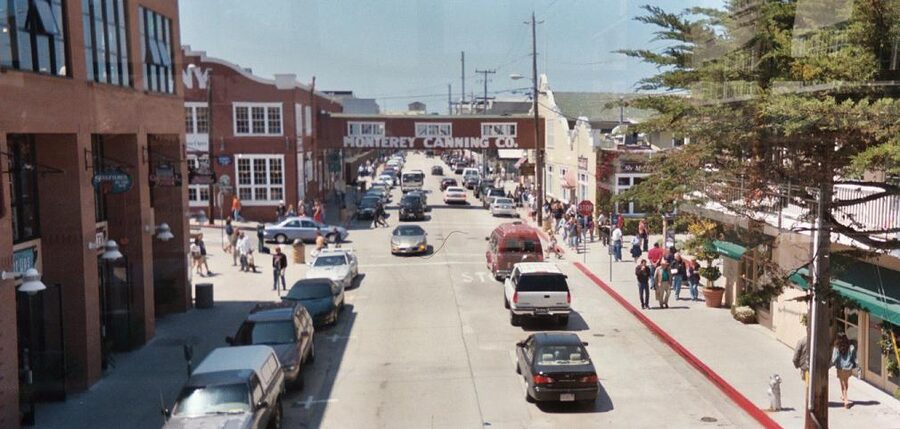 Cannery Row buildings in Monterey California