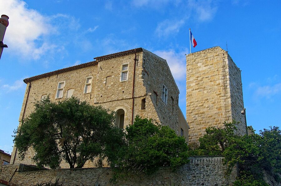 Chateau Grimaldi housing the Picasso Museum in Antibes