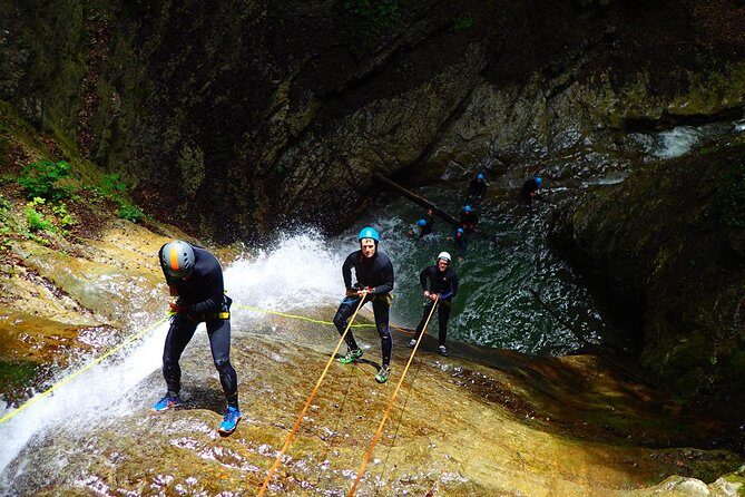 Canyoning sensation of Angon on the shores of Lake Annecy - What Is Canyoning at Angon Like?