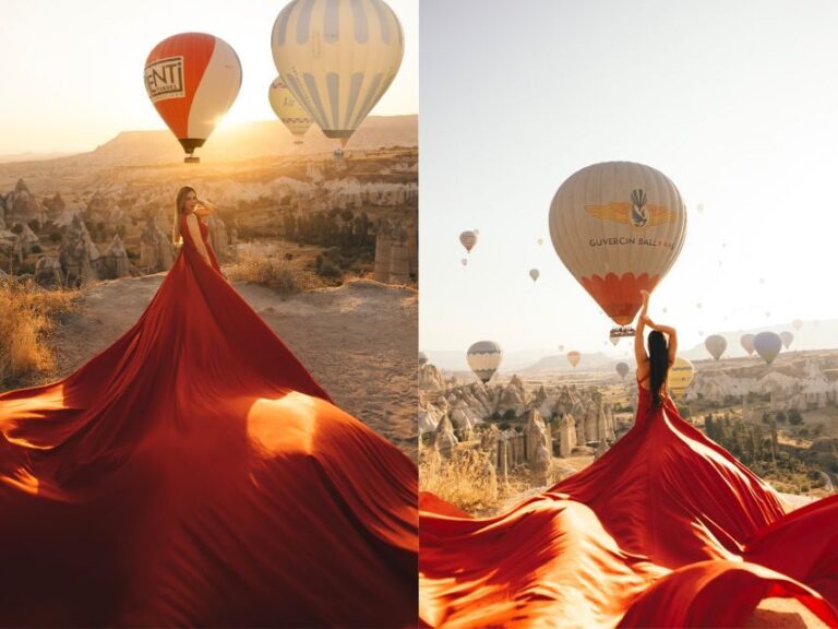Cappadocia: Photo Shooting With Flying Dresses - The Itinerary: What to Expect in Detail