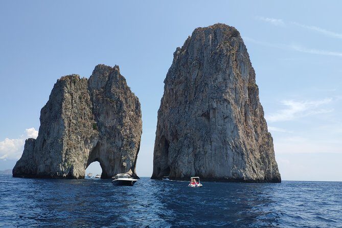 Capri Day Trip with Blue Grotto From Naples or Sorrento - First Stop: Marina Grande