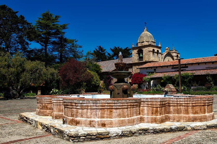 Carmel Mission Basilica in California