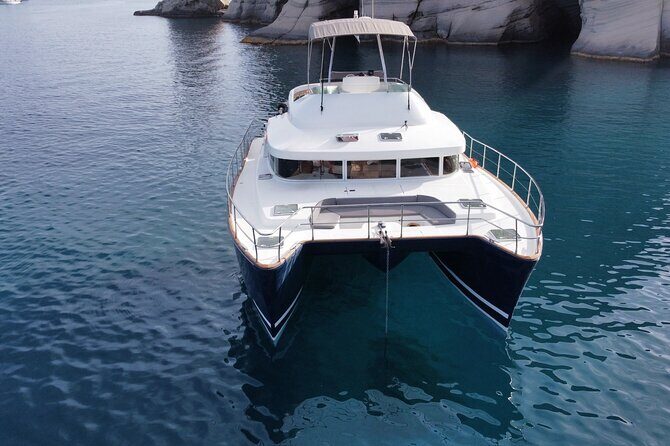 Catamaran Full Day Cruise in Agia Kiriaki Kleftiko - FAQs about the Catamaran Full Day Cruise in Milos