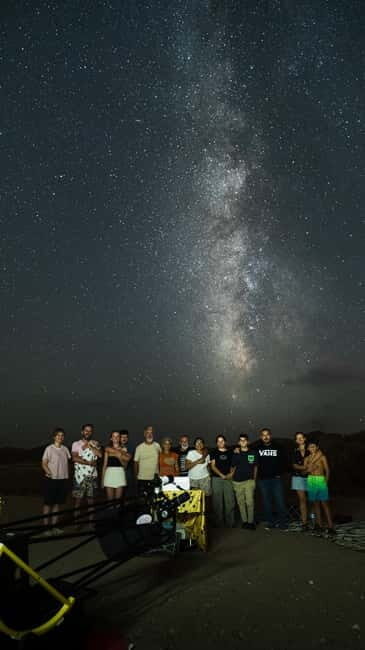 Cavalleria: Guided Stargazing at the Beach with Telescope - The Value of the Tour