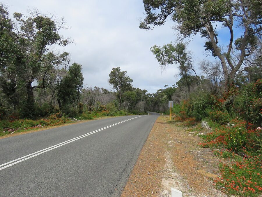 Caves Road at Mammoth Cave in Boranup Western Australia