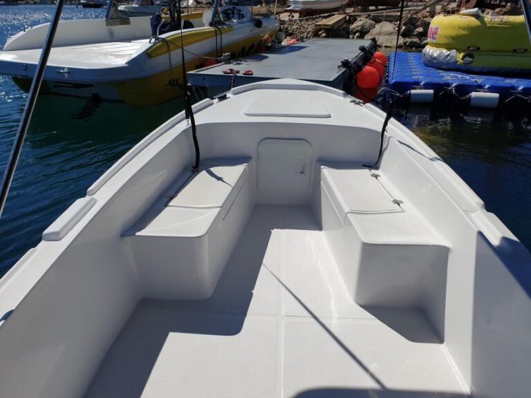 Cavtat: Self-Drive Boat Rental with 5 hp Engine (16 People) - What to Expect on Your Day Out