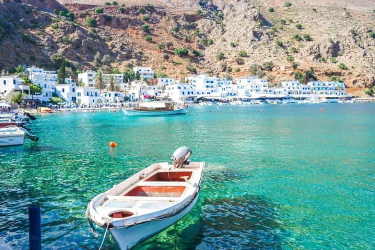 Chania : An amazing journey to Loutro, the Cretan Santorini! - Transportation and Group Size