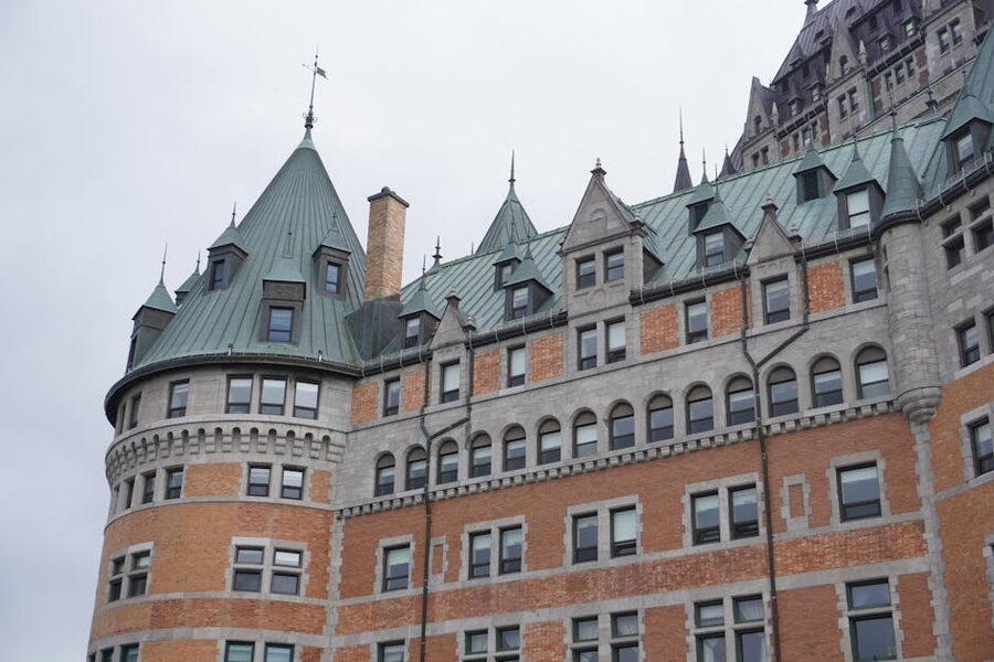 Chateau Frontenac architectural detail