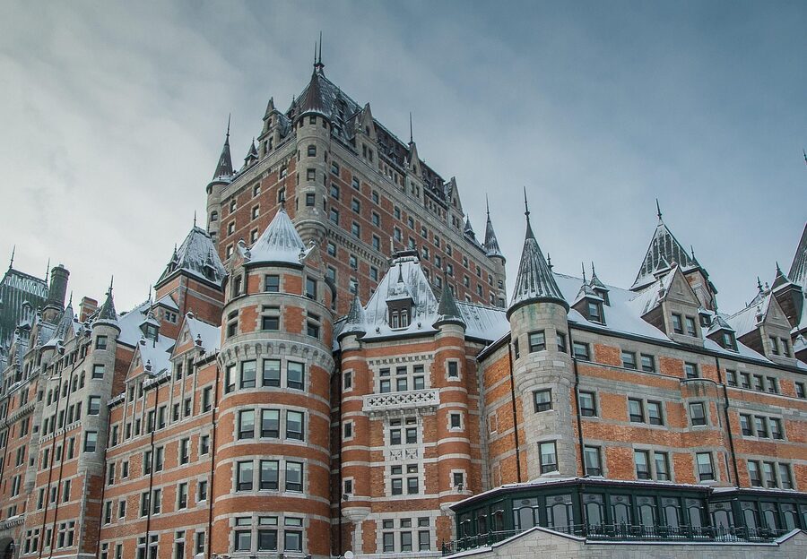 Chateau Frontenac from Dufferin Terrace