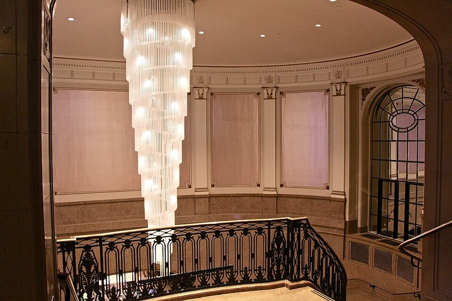 Chateau Frontenac grand staircase