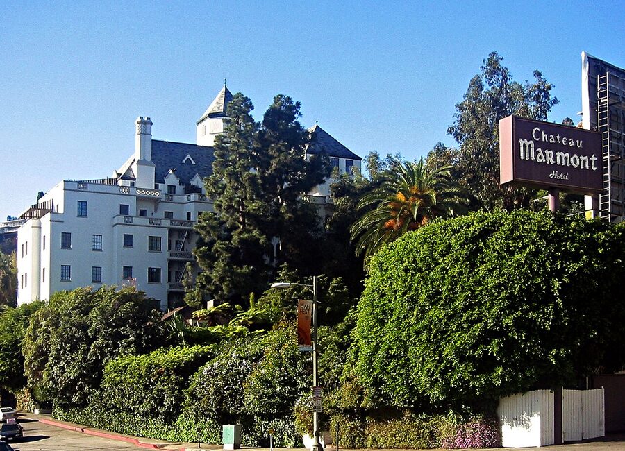Chateau Marmont hotel on Sunset Strip