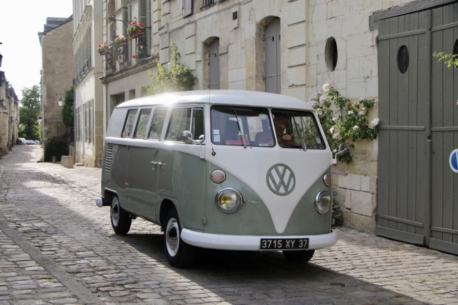 Chinon Vintage Tour: Tour the town in a Combi VW - The Sum Up