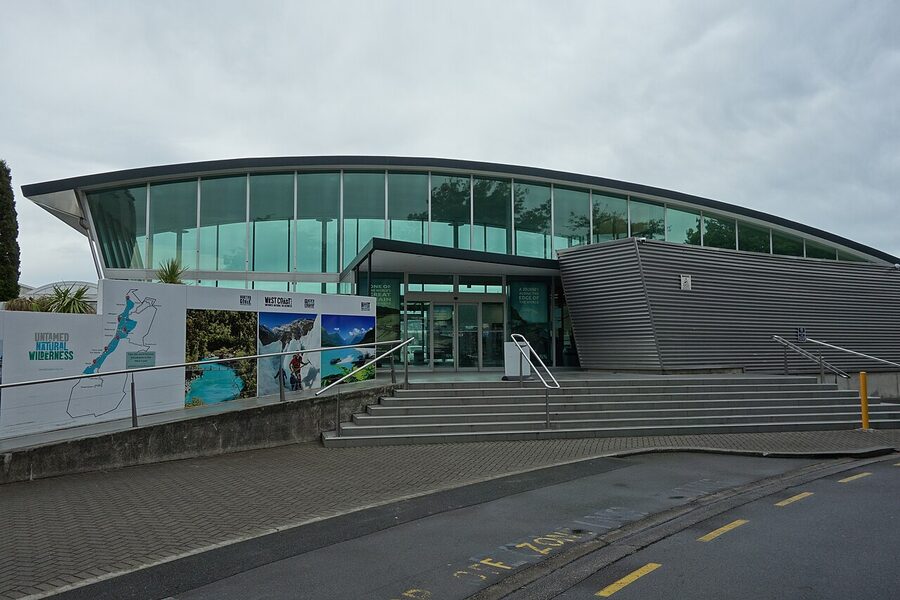 Christchurch Railway Station at Addington, departure point for the TranzAlpine train
