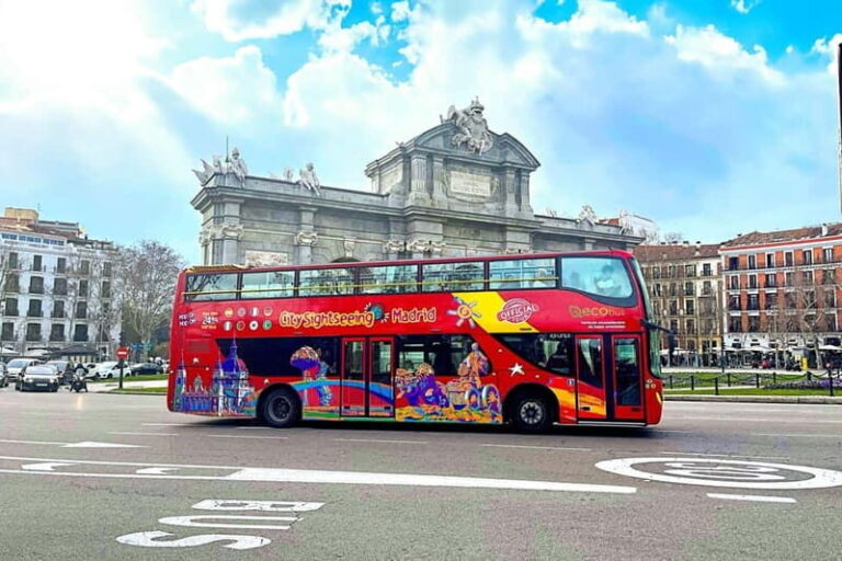 City Sightseeing Madrid Panoramic Bus Tour & Bookable Extras - Detailed Breakdown of the Tour Experience
