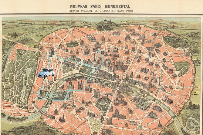 Classic Tour of Paris in 2CV CITROEN - The Vehicle & Comfort