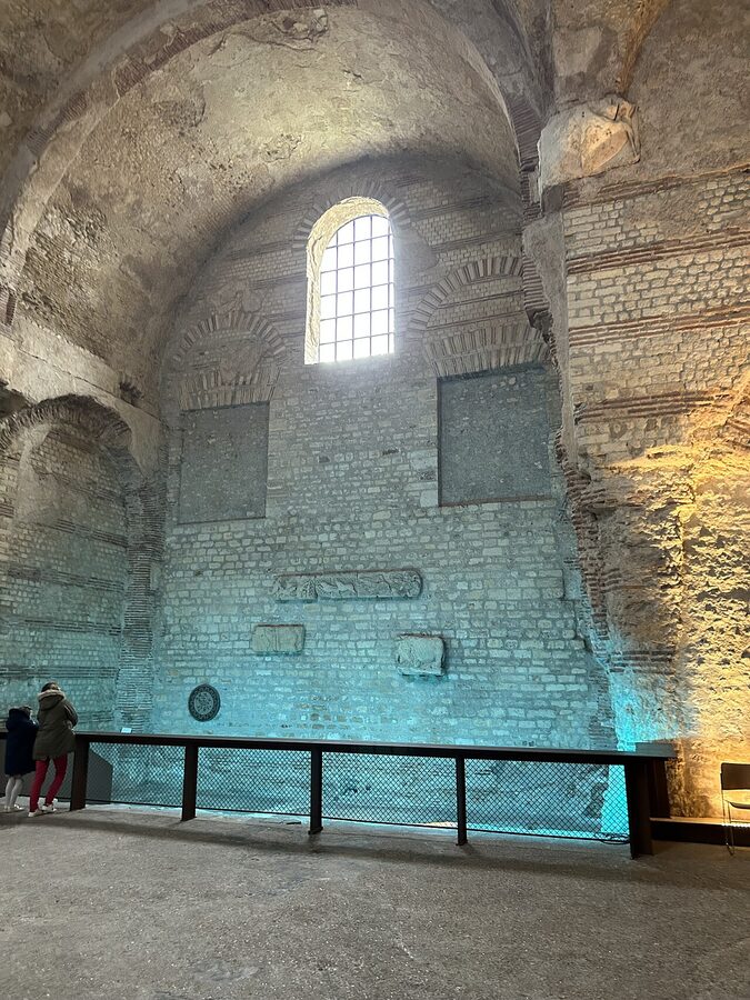 Frigidarium of the Thermes de Cluny Paris Roman baths