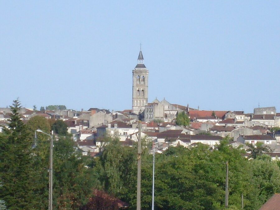 View of Cognac town from the lower town panoramio
