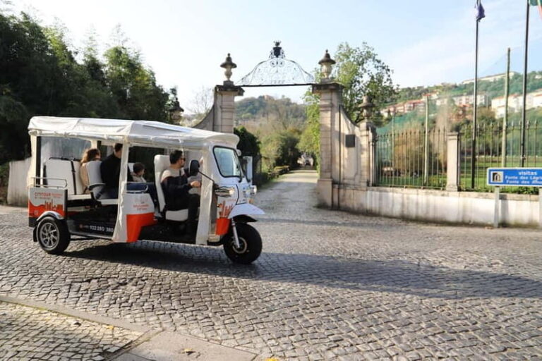 Coimbra: TukTuk Adventure. Local and multilingual host. Hotel pickup. - What to Expect from the Itinerary