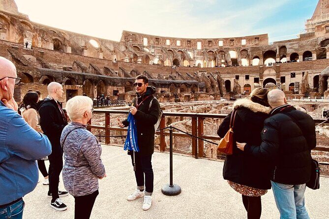 Colosseum with Arena, outside Forum & Trevi Fountain Group Tour - What’s Included and What’s Not