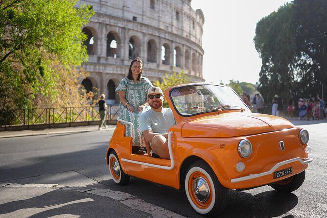Convertible Fiat 500 Tour in Rome with Professional Photos - Practical Details and Considerations