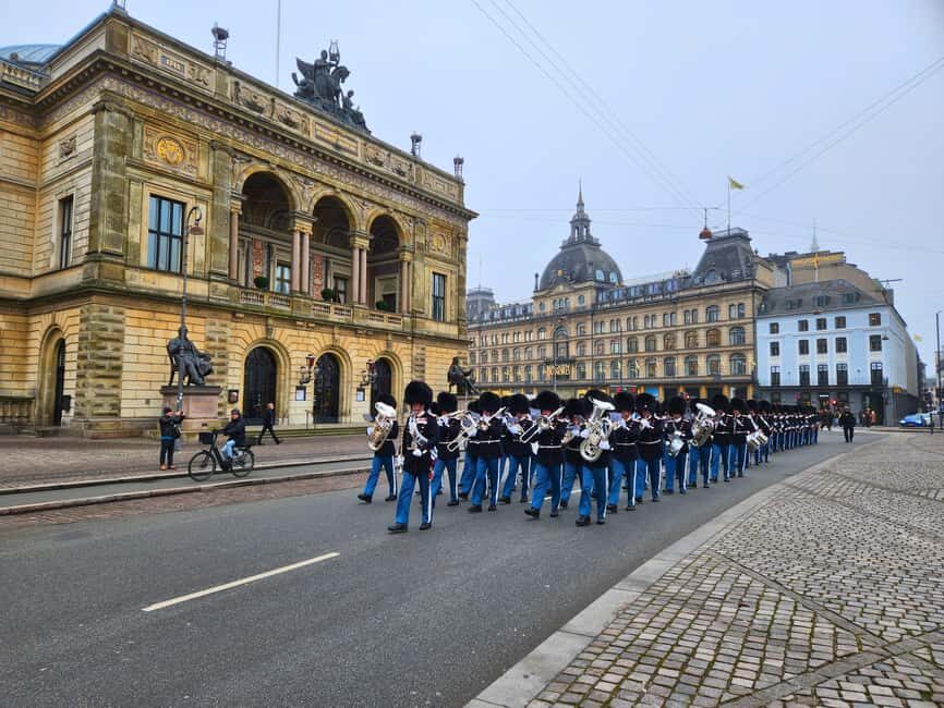 Copenhagen Combo: Walking Tour, Harbor Ferry & Royal Guards - The Itinerary in Detail
