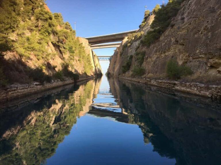 Corinth Canal Cruise: Ancient Ports, Crystal Waters &History - A Closer Look at the Corinth Canal Cruise Experience