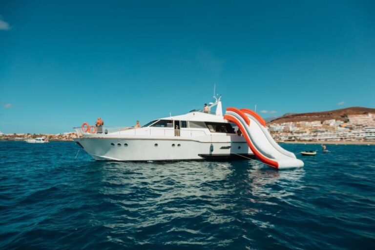 Costa Adeje: Private Yacht Trip with Watersports and Slides - What to Expect from the Yacht Trip