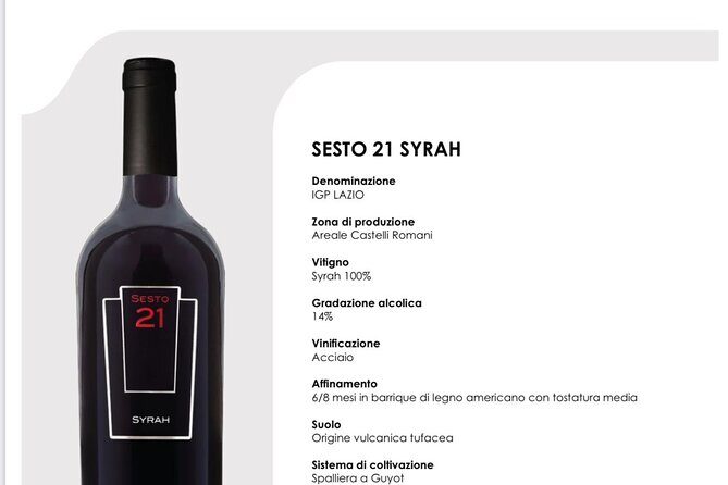 Course in Rome: Wine Education with Food - mini sommelier course - What the Tour Includes: A Breakdown