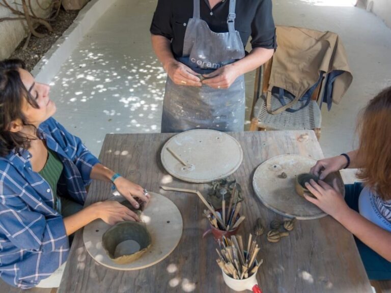 Crete: Cretan Culture Tour and Pottery Workshop - Transport, Group Size, and Overall Value