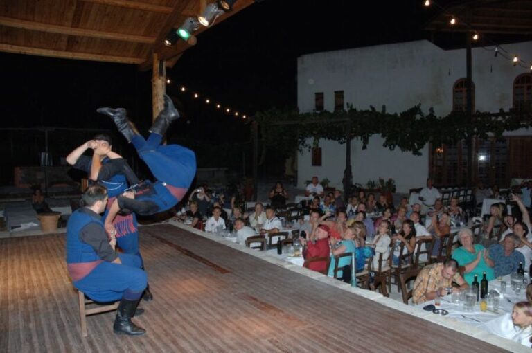 Crete: Traditional Dance Show and Buffet Dinner with Wine - What’s Included and How It Works