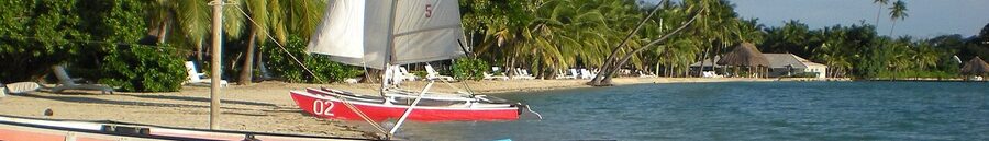 Sailboat in the Mamanuca Islands, Fiji