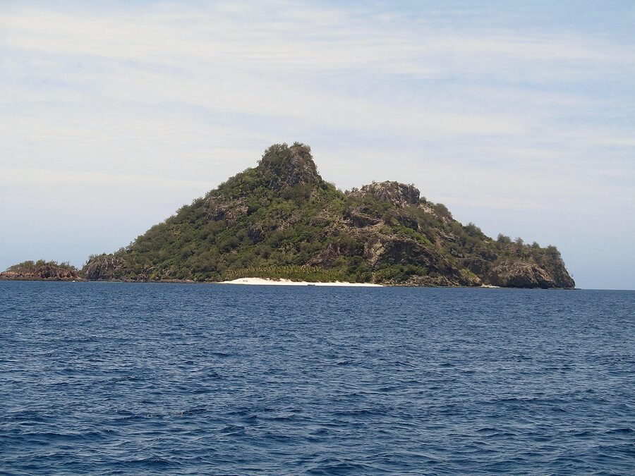 Monuriki Island in the Mamanuca Group, Fiji, where Cast Away was filmed