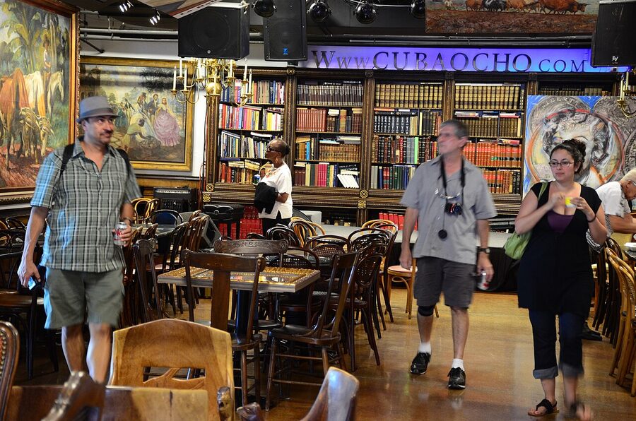 Cubaocho museum and music venue on Calle Ocho in Little Havana