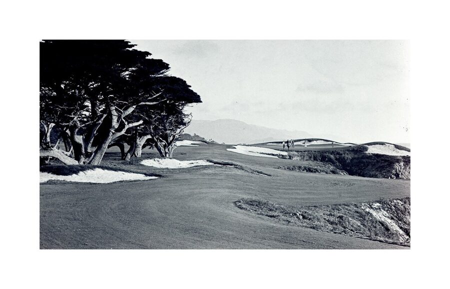 Cypress Point on Pebble Beach along the 17-Mile Drive