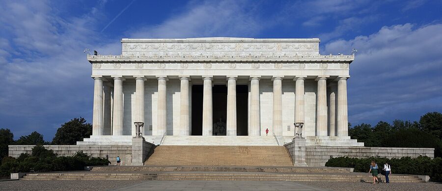 Lincoln Memorial east side Washington DC