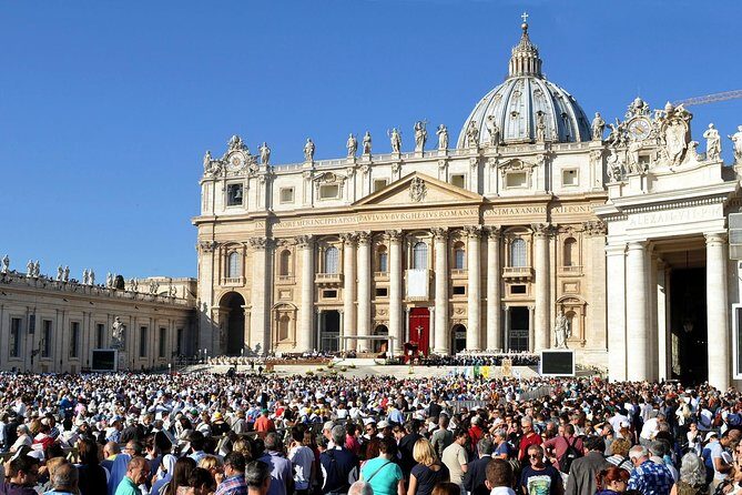 Delivery of access tickets for Papal audience in Saint Peter's Square - Exploring the Vatican Experience