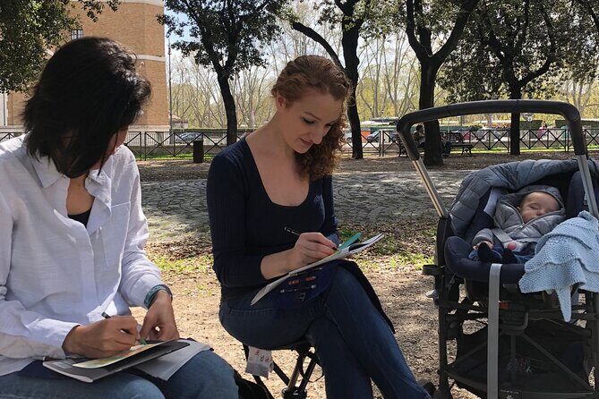 Design your own Postcard of Rome - tour with artistic activity - The Locations and Artistic Inspiration