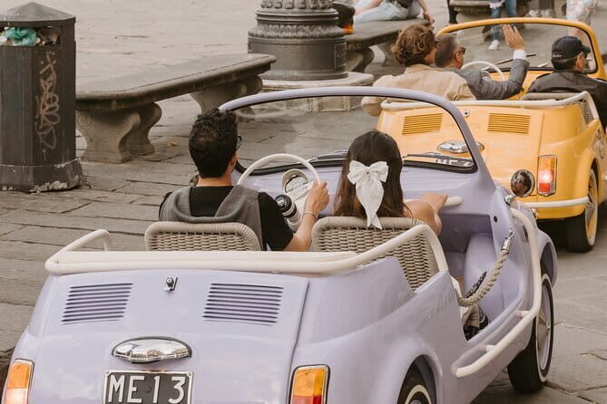 Discover Florence city center on e-cabriot fiat 500 - Who Will Love This Experience?