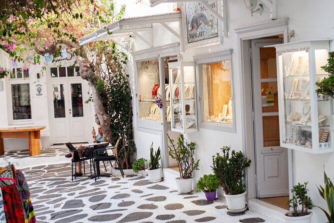 Discover Mykonos in 4 Hours Beaches Villages and Town - Transportation and Group Size