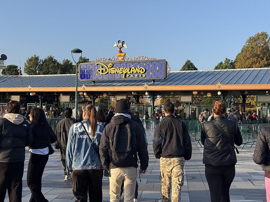 Disneyland Paris complex aerial view 2025