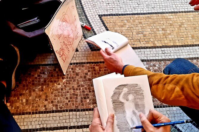 Drawing workshop/creative notebook during a walk from the Invalides to the Petit Palais - Practical Details: Making the Most of the Tour